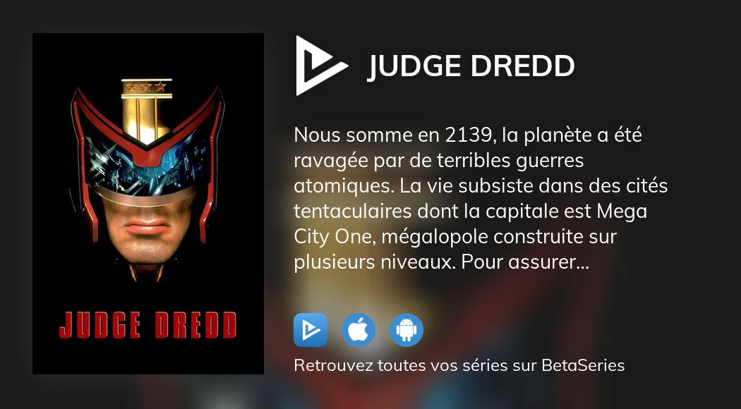 Regarder Judge Dredd streaming