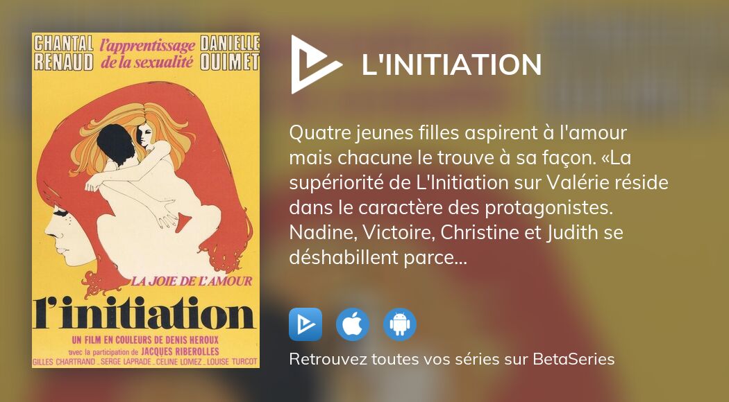 Regarder L'Initiation streaming