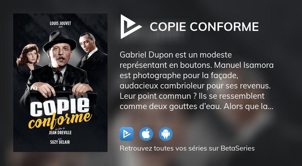 Regarder Copie conforme streaming