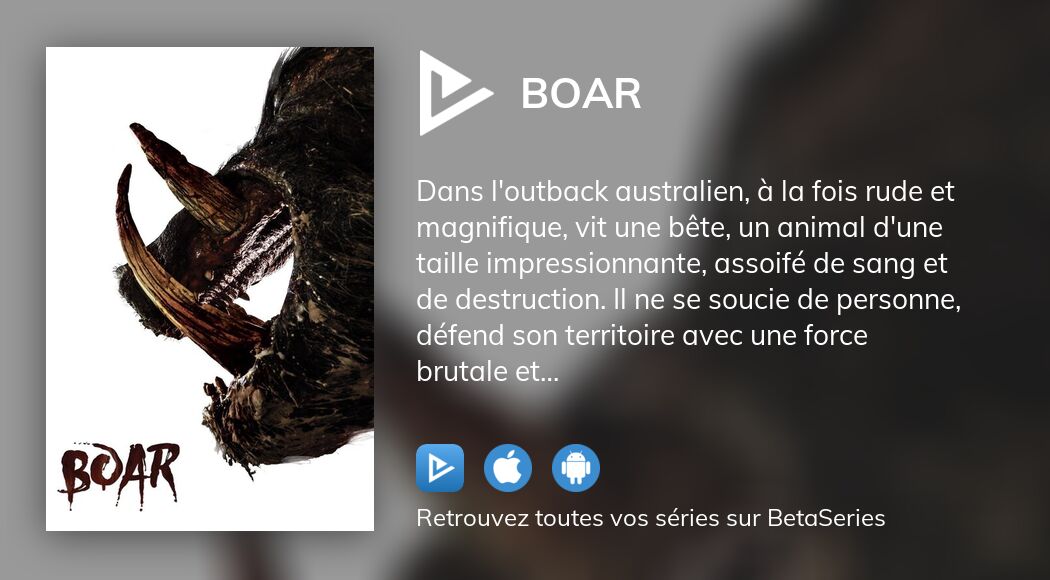 Regarder Boar streaming