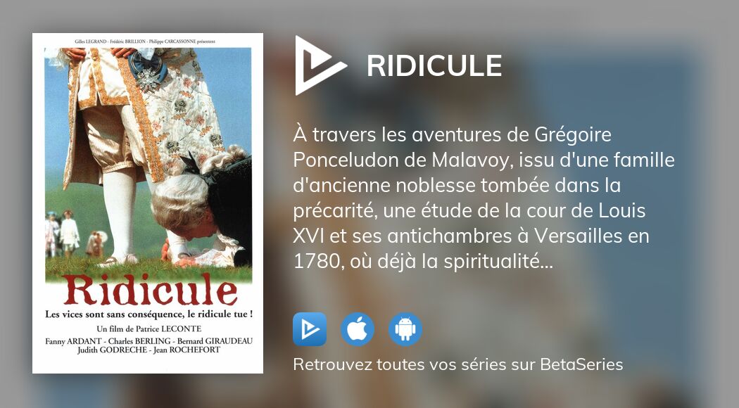 Regarder Ridicule streaming