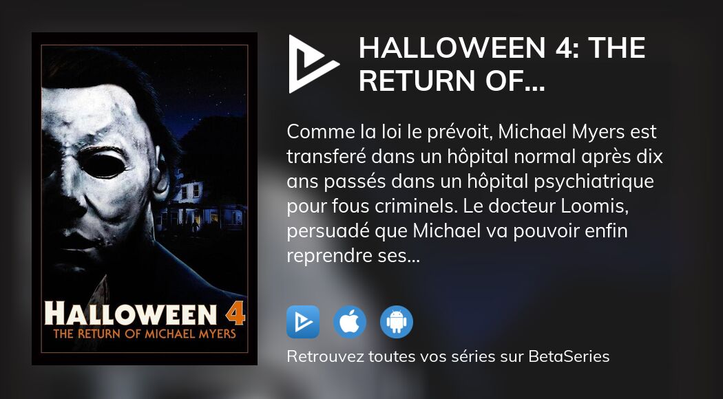 Regarder Halloween 4: The Return of Michael Myers streaming