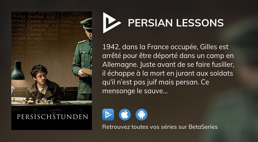 Regarder Persian Lessons streaming