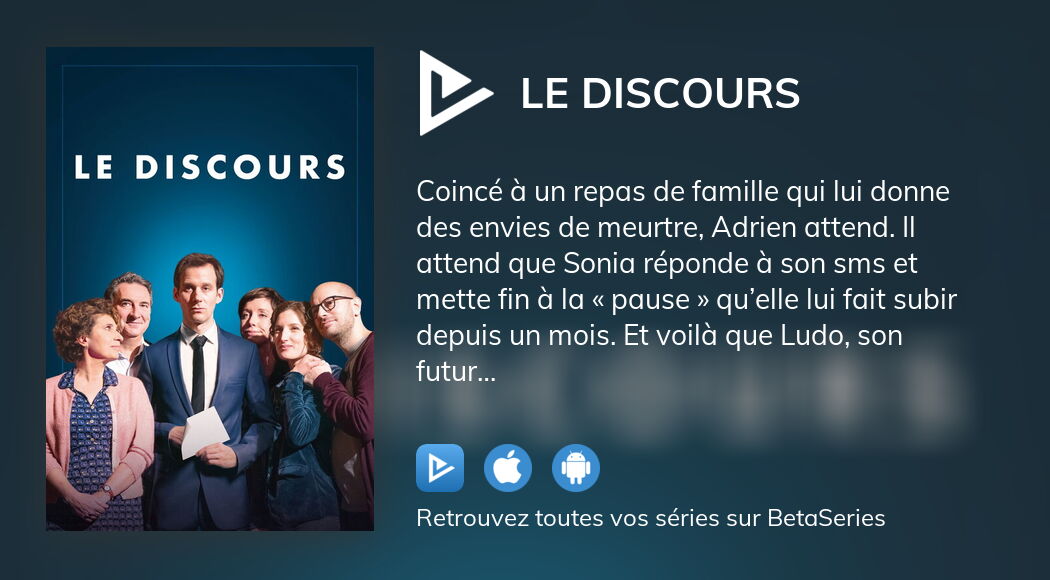 Regarder Le Discours streaming