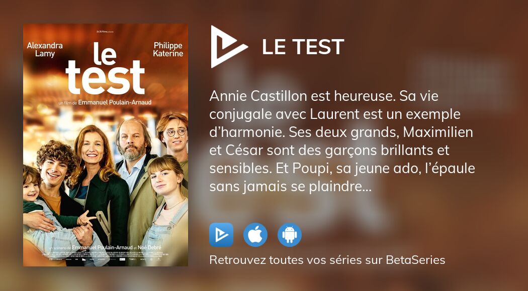 Regarder Le Test streaming