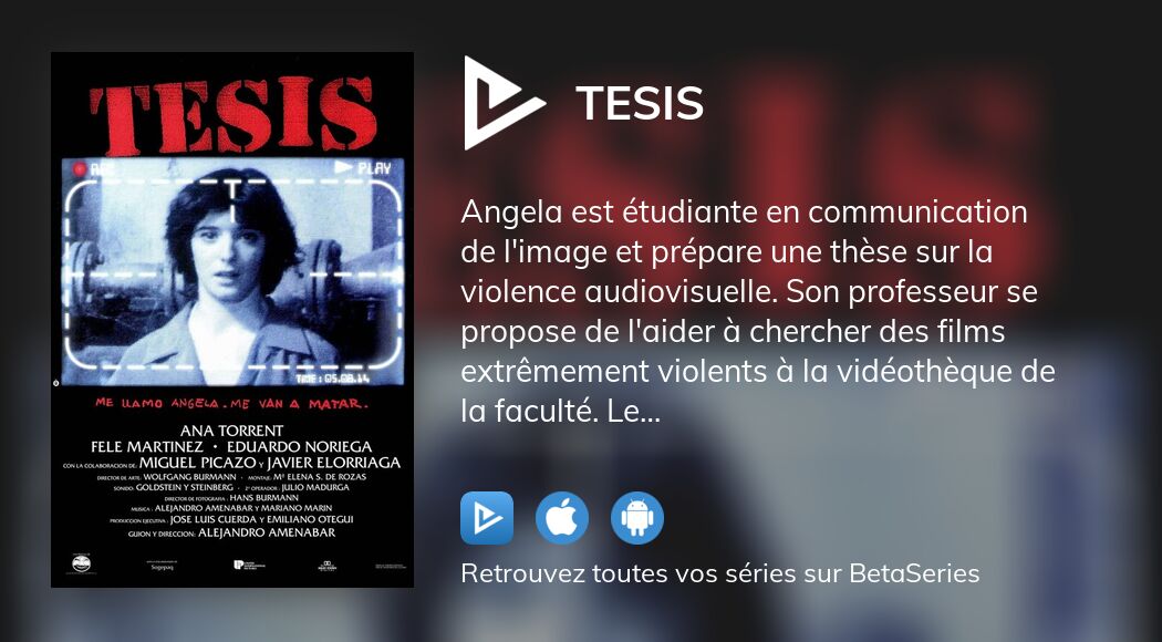 Regarder Tesis streaming