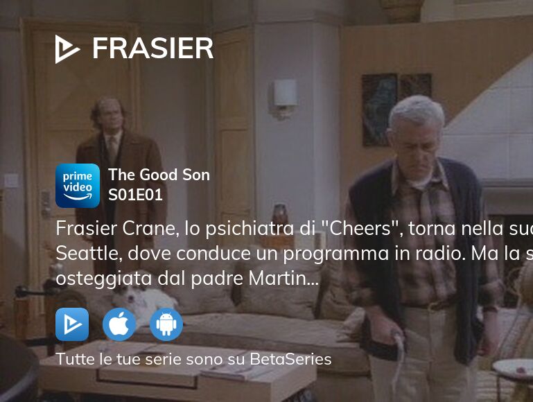 Guarda Frasier stagione 1 episodio 1 streaming