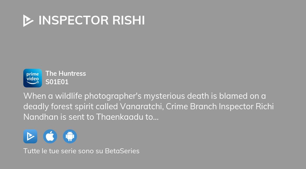 Guarda Inspector Rishi stagione 1 episodio 1 streaming