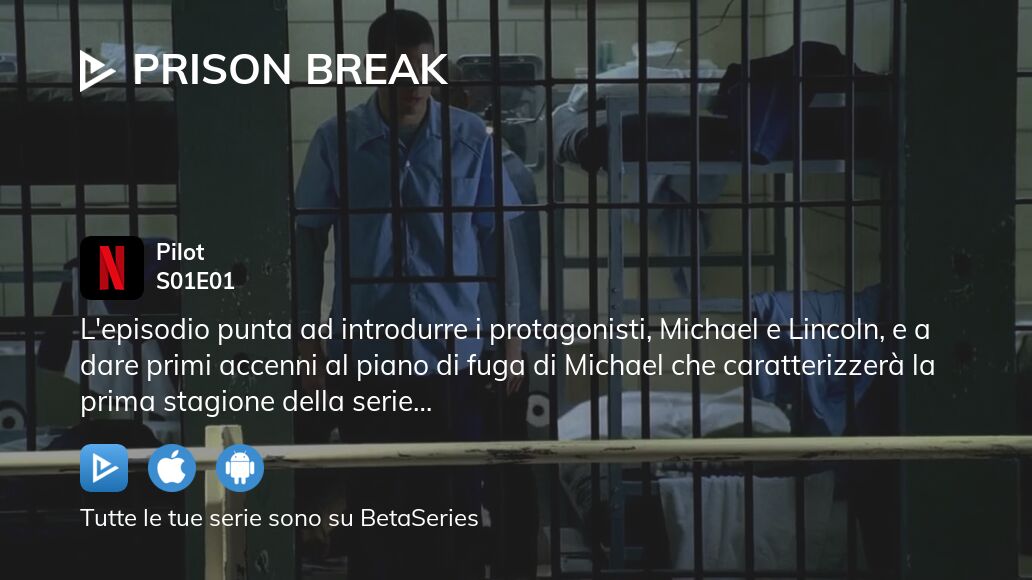Guarda Prison Break stagione 1 episodio 1 streaming