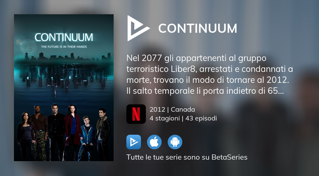 Guarda Continuum in streaming