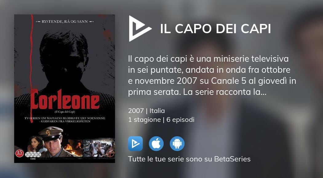 Video : Guarda Il Capo dei Capi in streaming legale completo