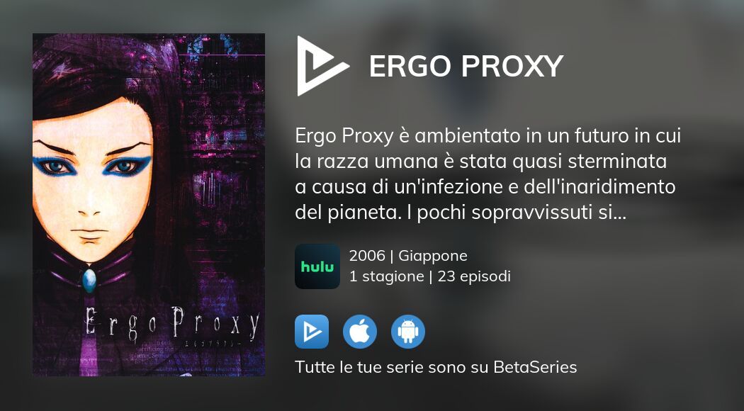 Guarda Ergo Proxy in streaming