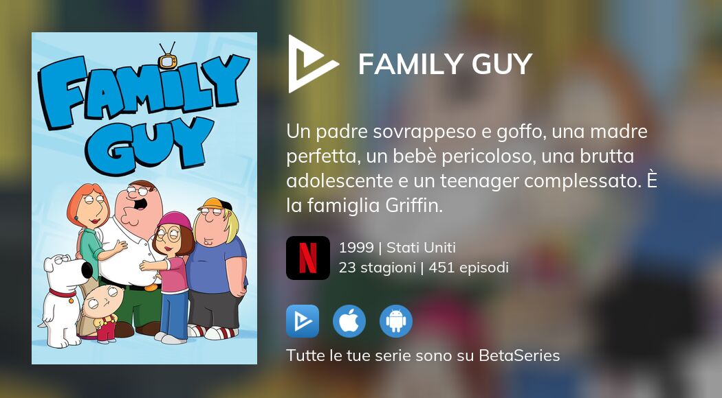 Guarda Family Guy in streaming