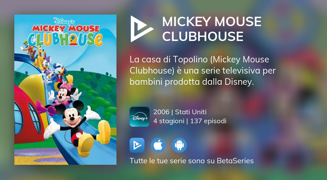 Guarda Mickey Mouse Clubhouse in streaming