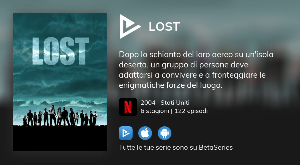 Guarda Lost in streaming