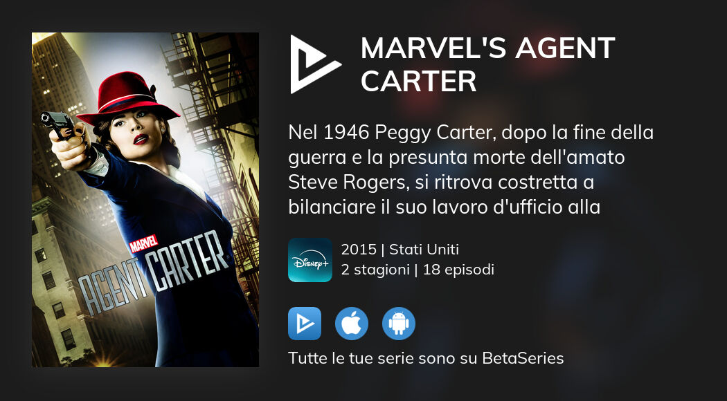 Guarda Marvel's Agent Carter in streaming