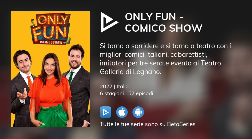 Guarda Only Fun - Comico Show in streaming