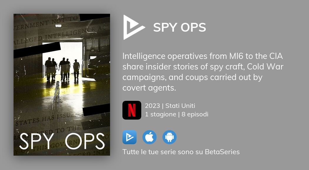 Guarda Spy Ops in streaming
