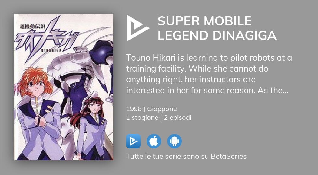Dove guardare la serie TV Super Mobile Legend DinaGiga in streaming ...