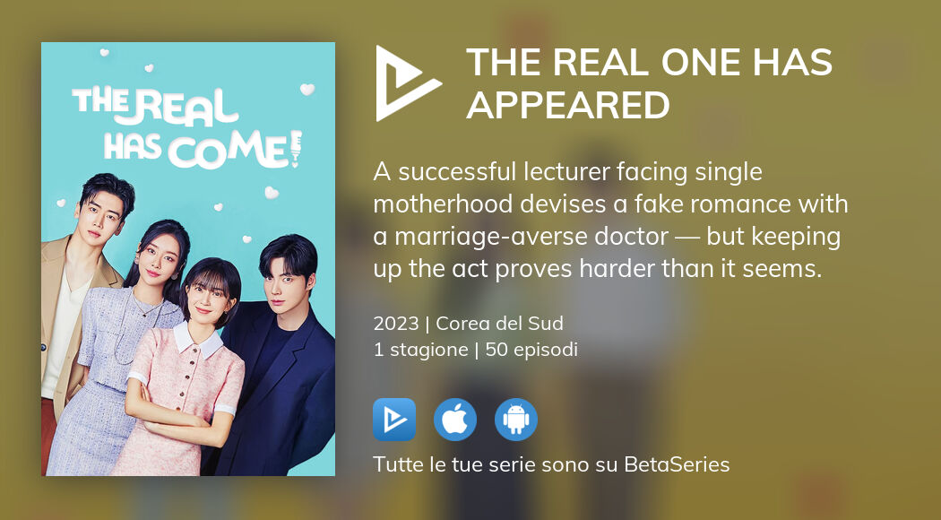 Guarda The Real One Has Appeared in streaming