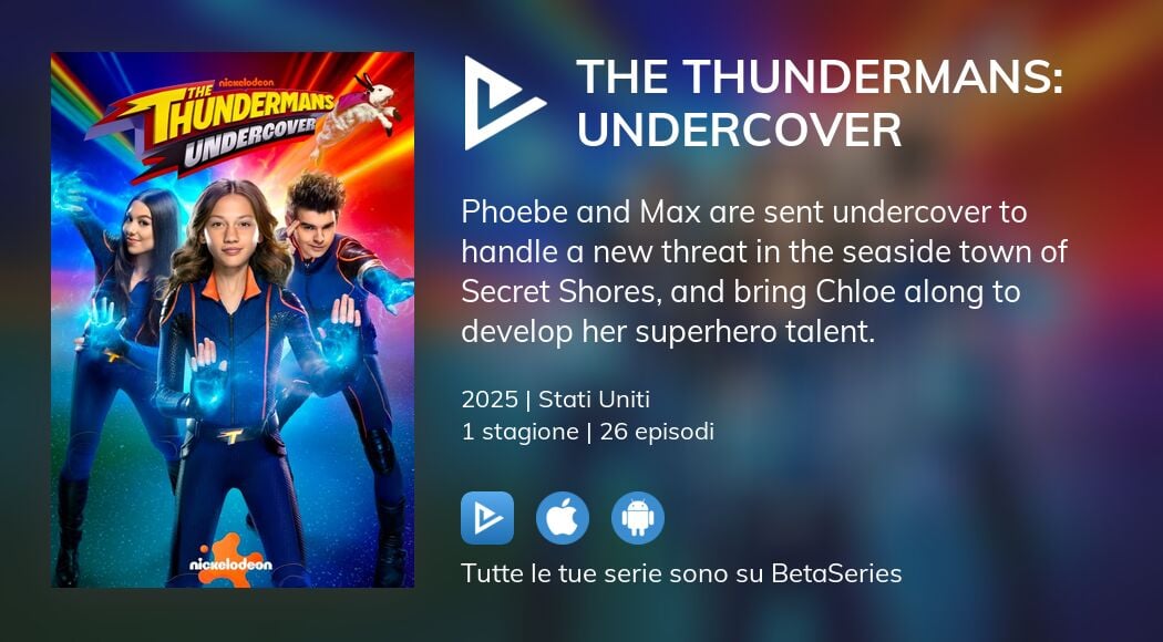Guarda The Thundermans: Undercover in streaming