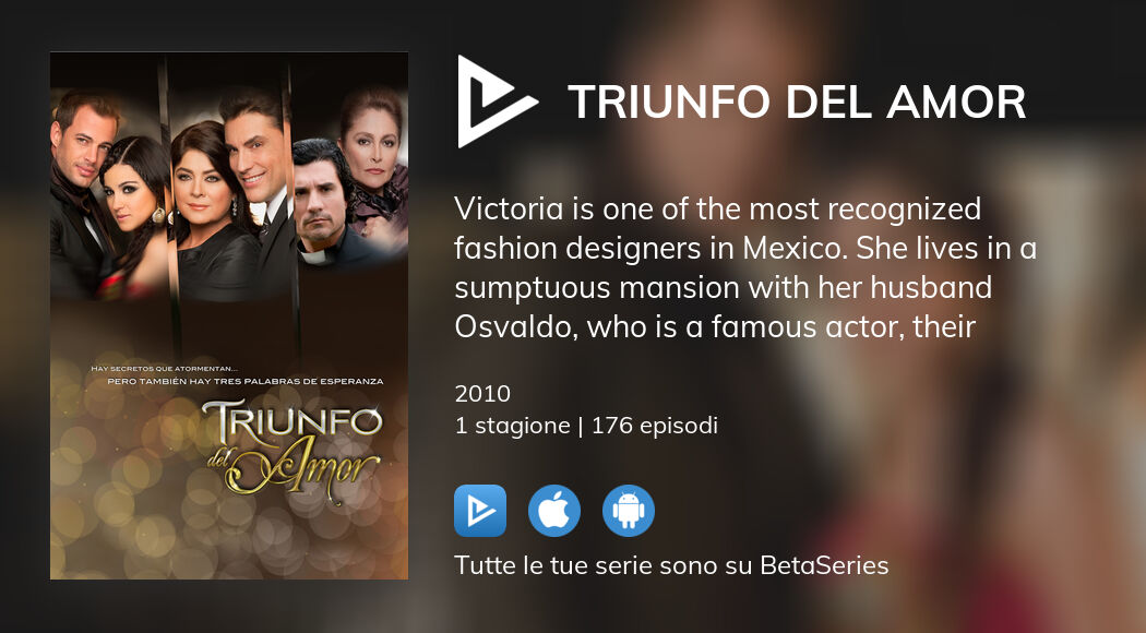 Guarda Triunfo del amor in streaming