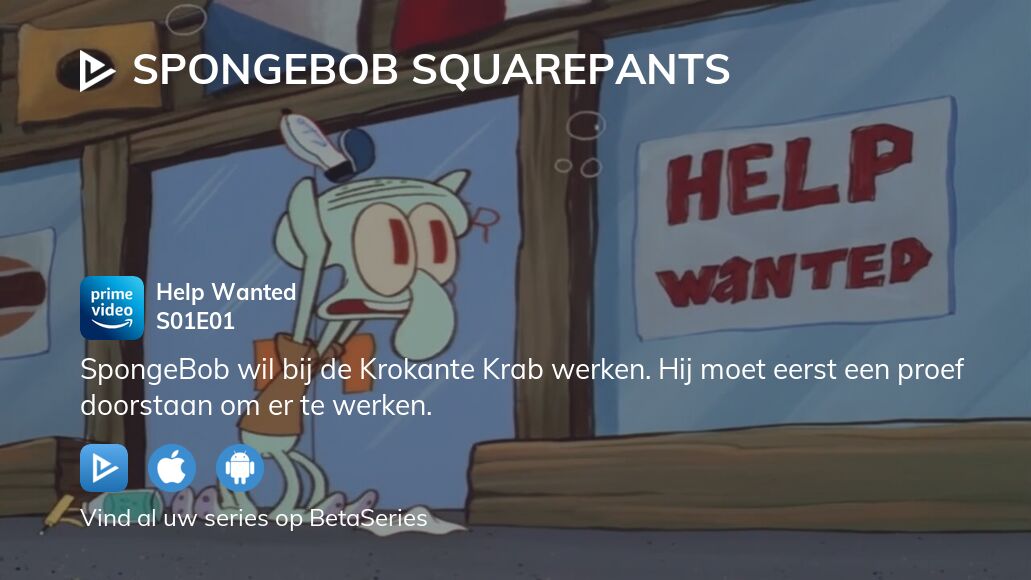 Kijk naar SpongeBob SquarePants seizoen 1 aflevering 1 streaming