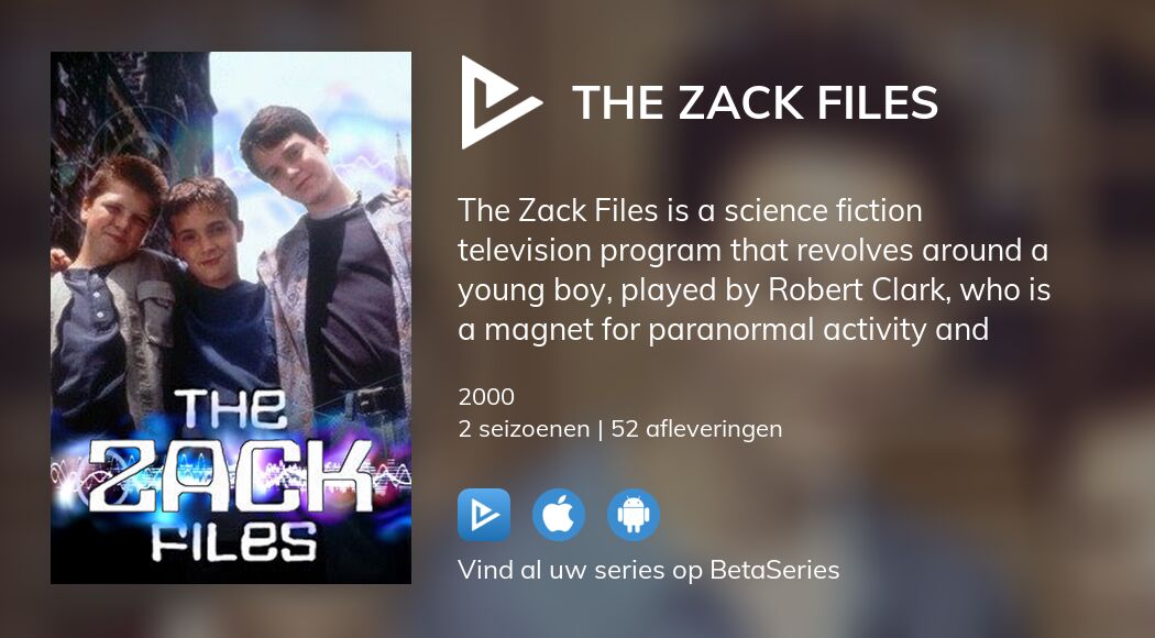 Kijk The Zack Files streaming