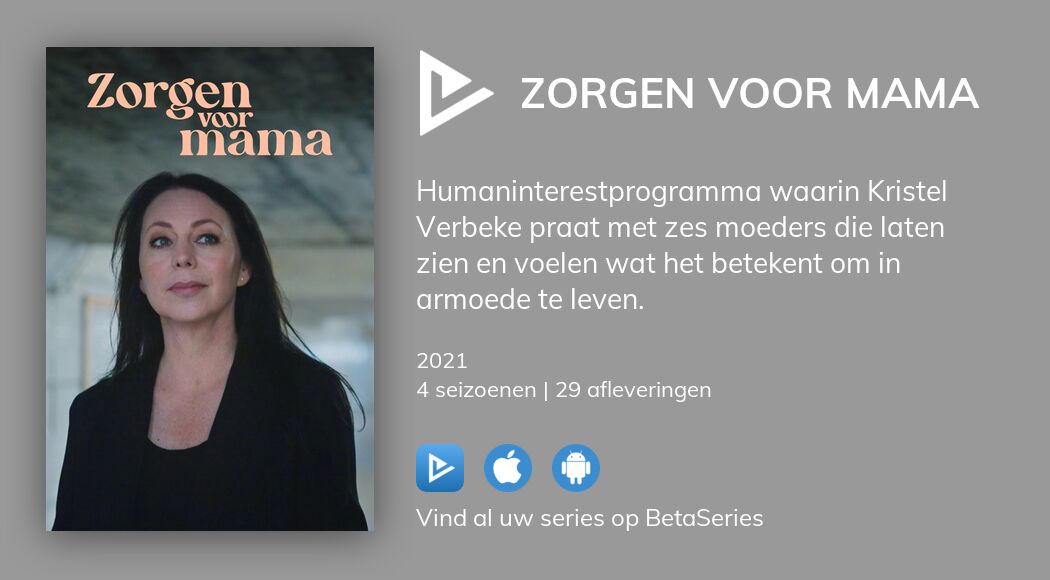 Kijk Zorgen voor mama streaming