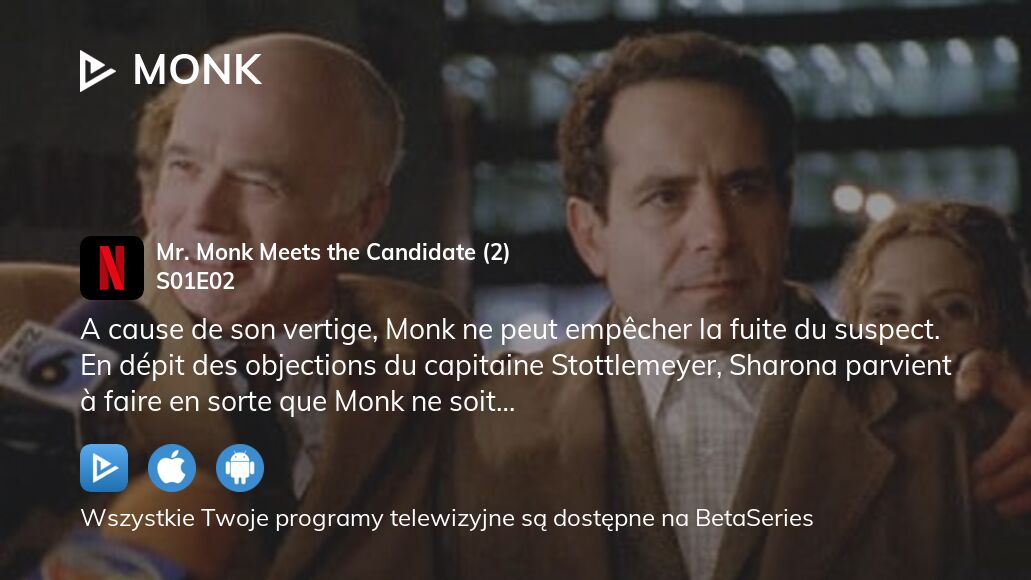 Oglądaj Monk sezon 1 odcinek 2 streaming