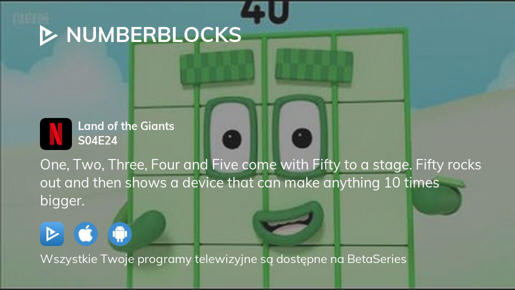 Oglądaj Numberblocks sezon 4 odcinek 24 streaming
