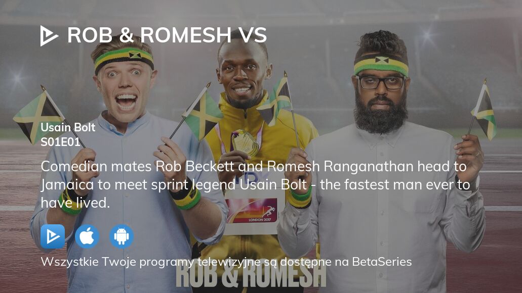 Oglądaj Rob & Romesh Vs sezon 1 odcinek 1 streaming