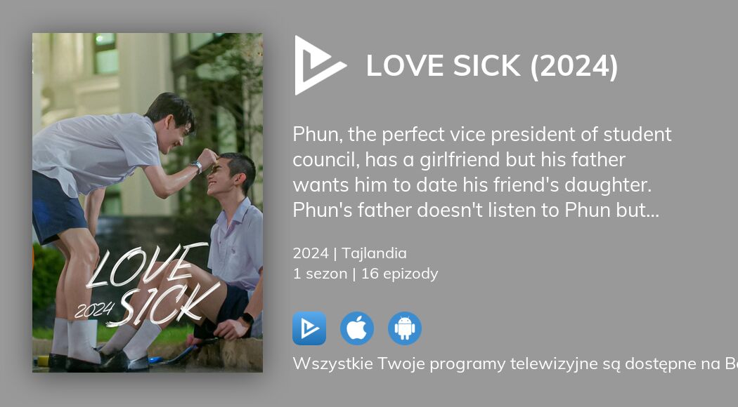 Oglądaj Love Sick (2024) streaming