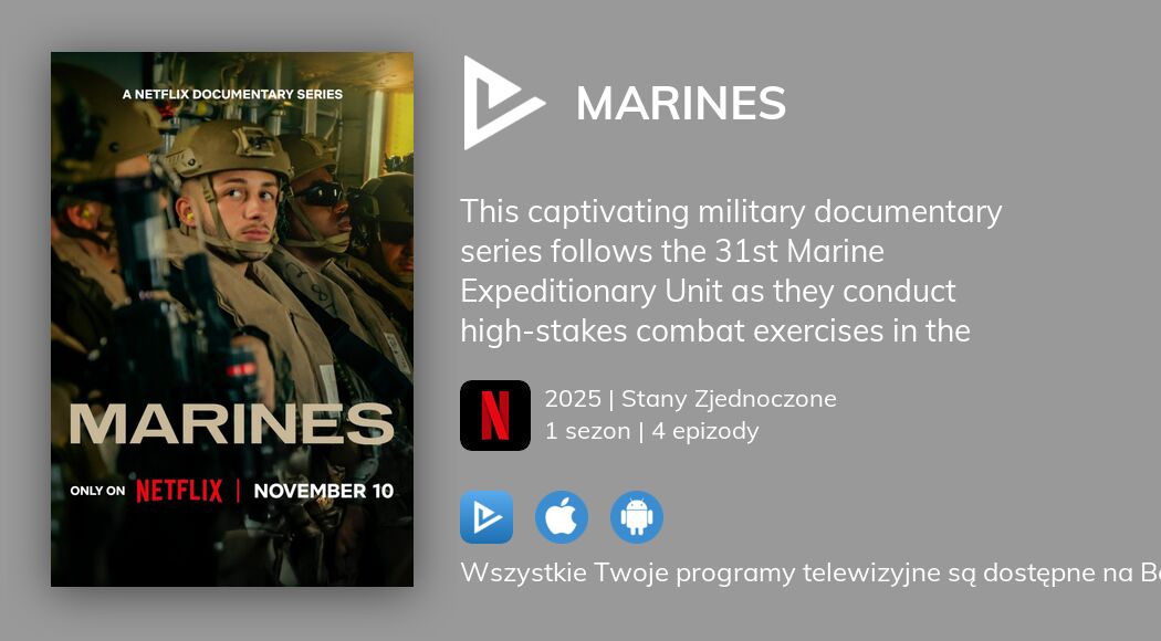 Oglądaj MARINES streaming