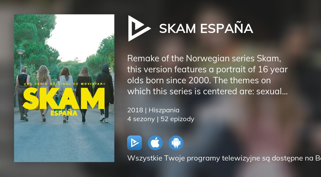 Wideo : Oglądaj Skam España w pełnym legalnym streamie