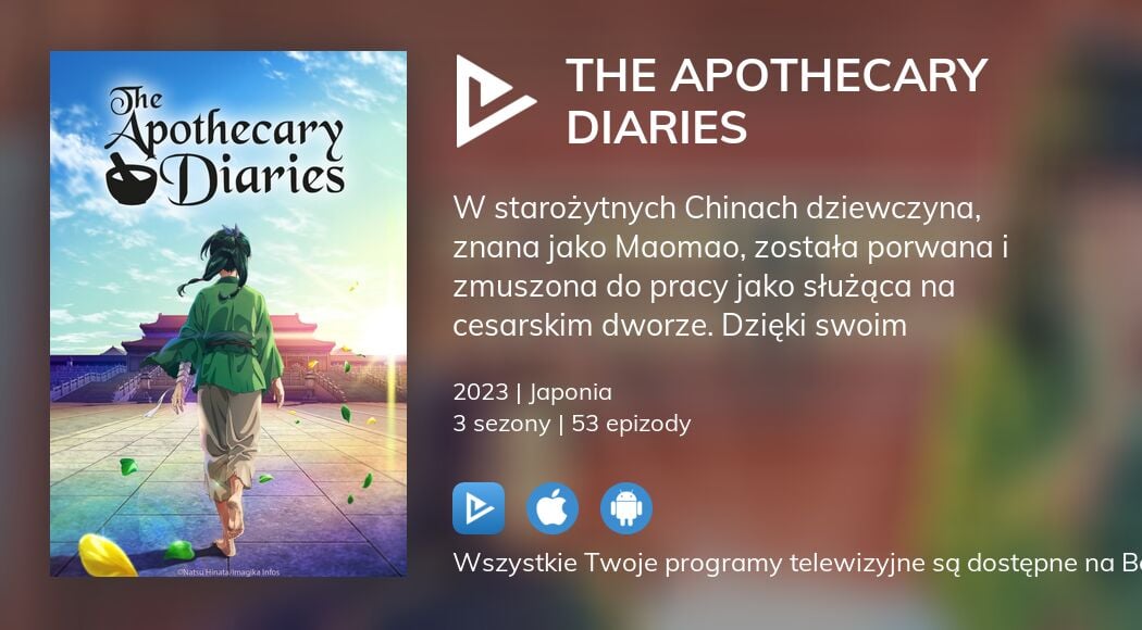Oglądaj The Apothecary Diaries sezon 2 streaming