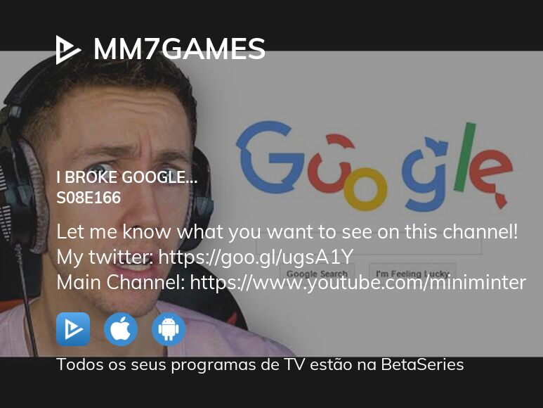 Onde assistir a MM7Games temporada 8 episódio 166 streaming completo ...