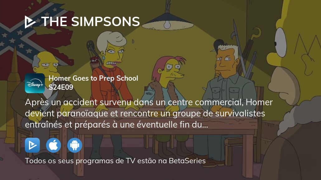 Assista a The Simpsons temporada 24 episódio 9 streaming
