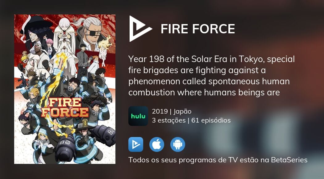 Assista à temporada Fire Force 2 streaming