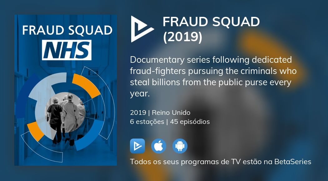 Onde assistir à série de TV Fraud Squad (2019) em streaming on-line ...