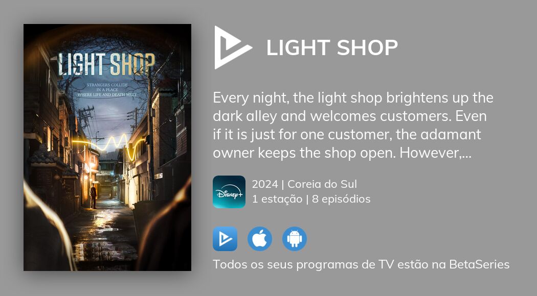 Assista ao streaming de Light Shop
