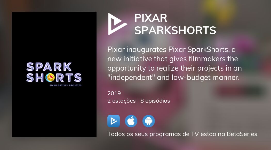 Assista ao streaming de Pixar SparkShorts