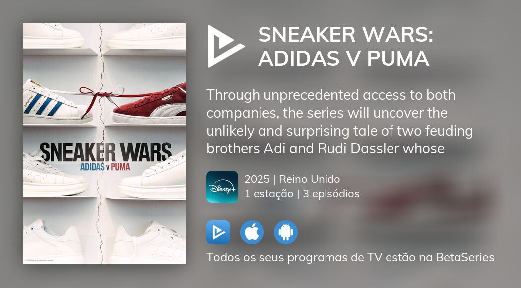 Vídeo : Assistir Sneaker Wars: Adidas v Puma em streaming legal completo