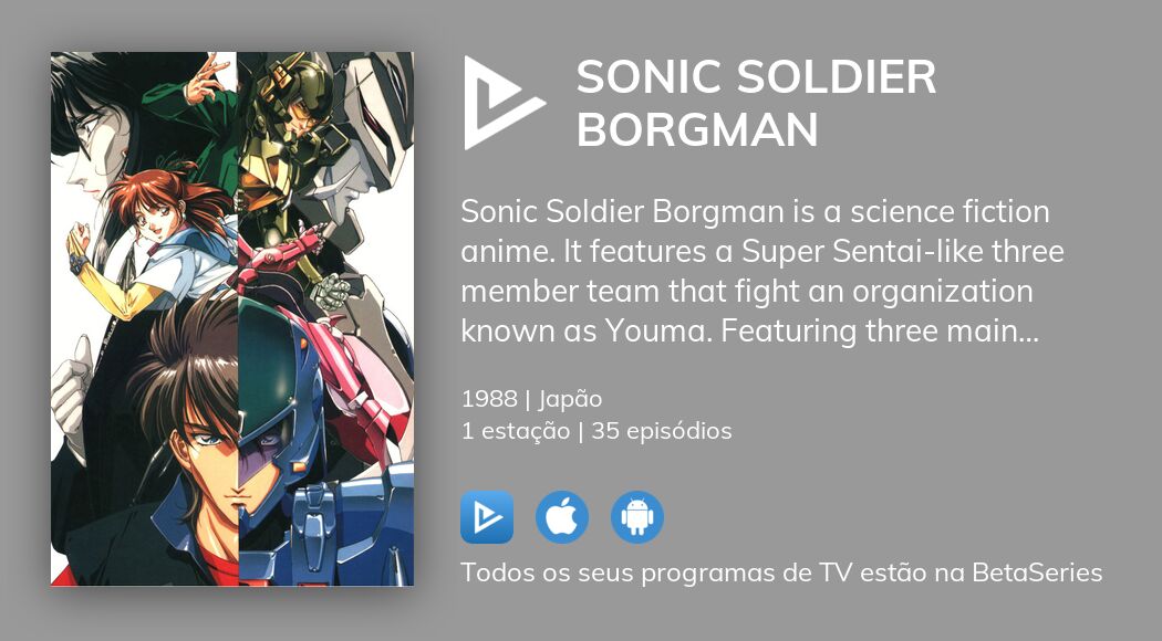 Assista ao streaming de Sonic Soldier Borgman