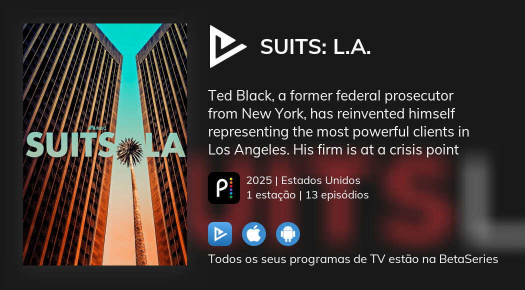 Assista ao streaming de Suits: L.A.