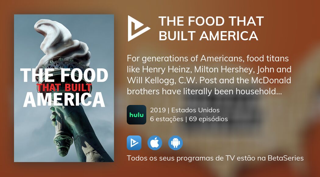 Assista ao streaming de The Food That Built America