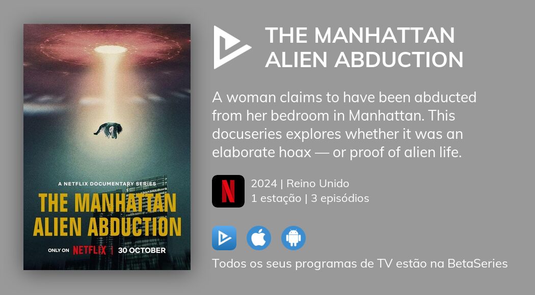 Assista ao streaming de The Manhattan Alien Abduction