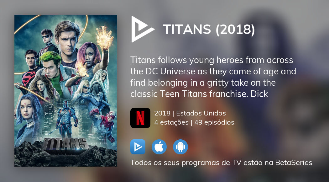 Assista ao streaming de Titans (2018)