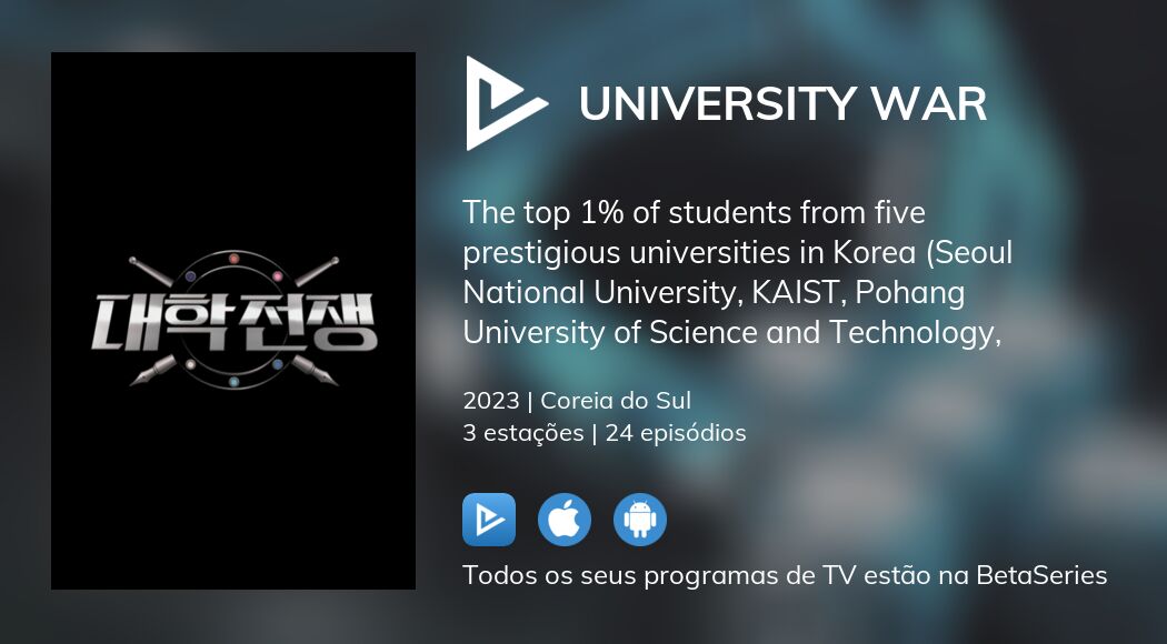 Assista ao streaming de University War