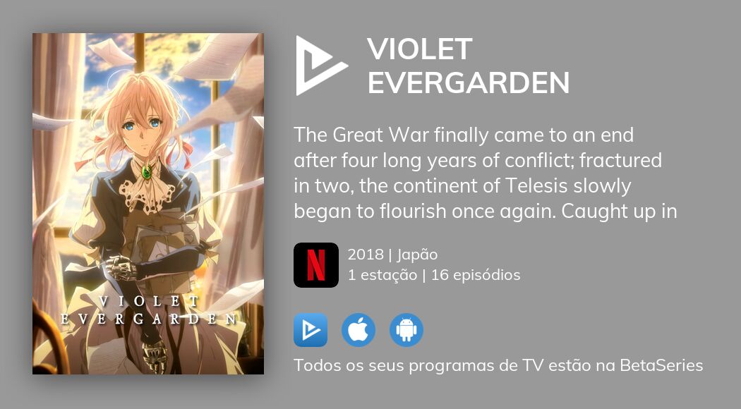 Assista ao streaming de Violet Evergarden